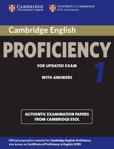 Cambridge English Proficiency 1 for Updated Exam Student's Book with ...