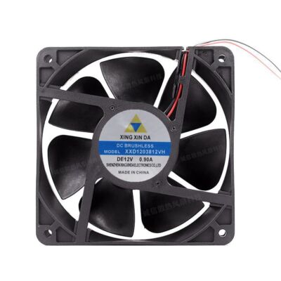 1pcs XING XIN DA XXD1203812VH DC 12V 0.90A 12038 12CM 2Pin cooling Fan ...