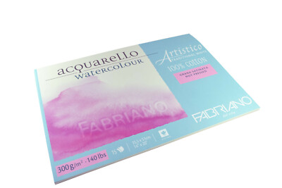 Papier Fabriano Artistico 35,5x51 cm 300g 15 feuil. satiné | eBay