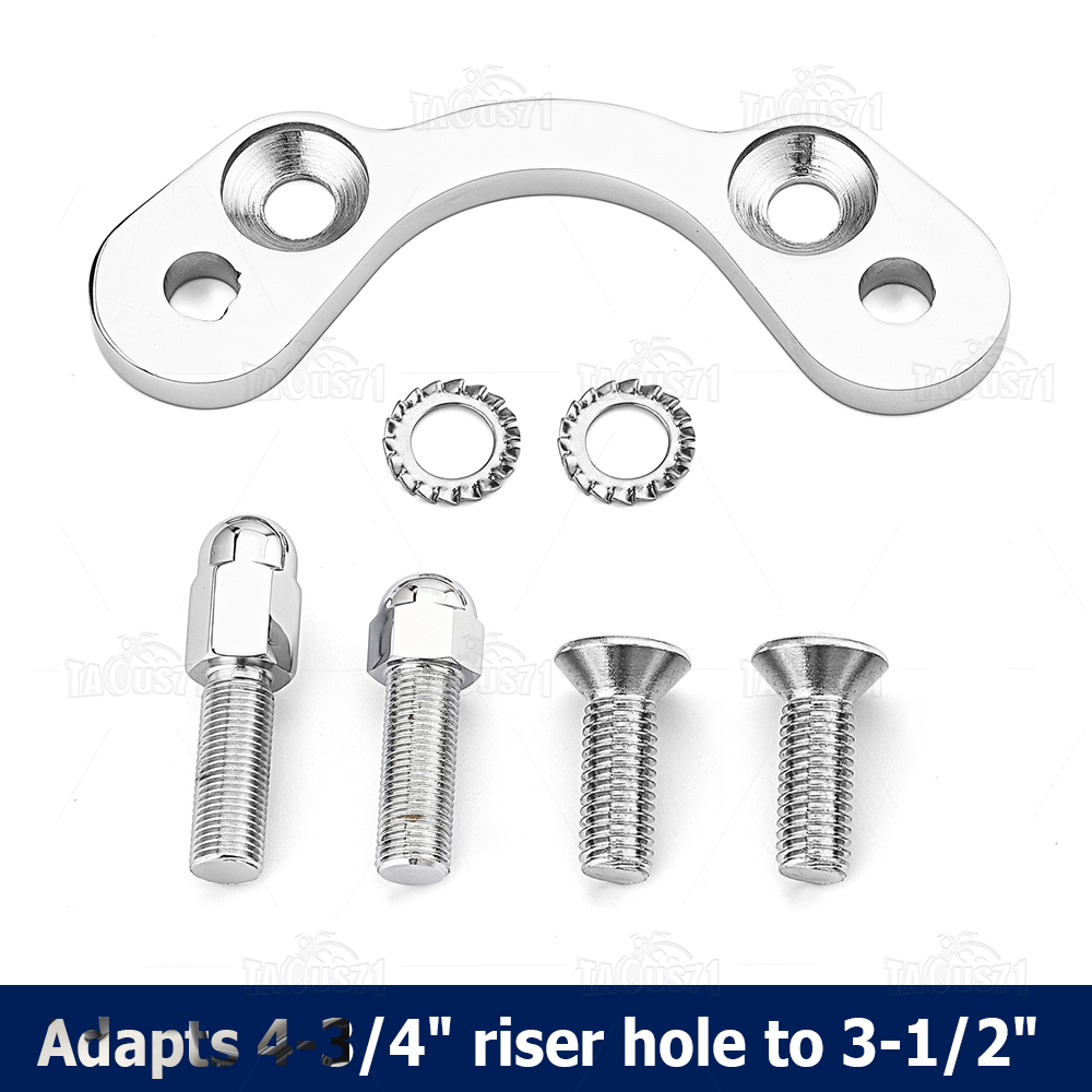 Springer Handlebar Tree Adapter Clamp 3.5" Wide Riser Fit For Harley ...