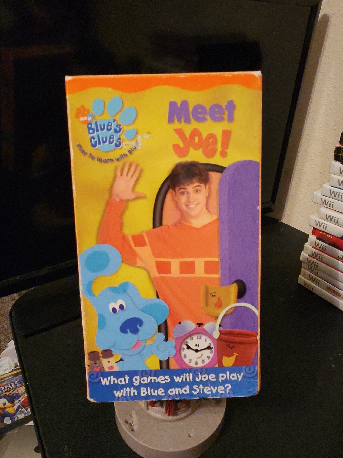 Nick Jr Blue’s Clues Meet Joe VHS Video | Grelly USA