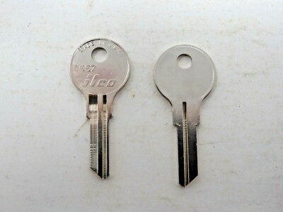Kennedy Toolbox Key Blanks (2) Ilco 1557 - Newer Boxes- Round Head Key ...