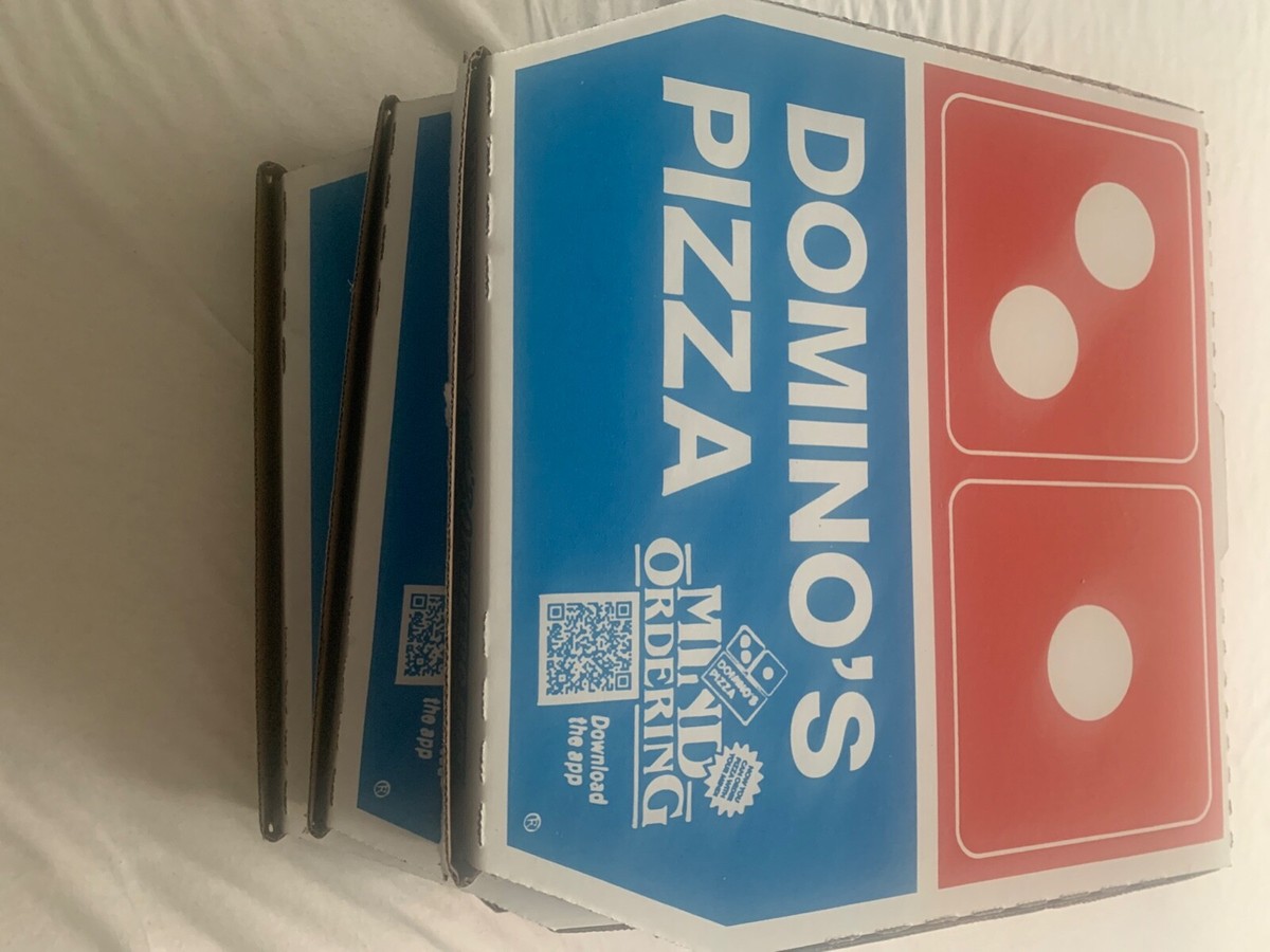 Dominoes Pizza Box