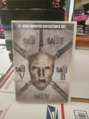 SAW First 5 Films 5-Disc Collection, Unrated Collector’s Set | eBay