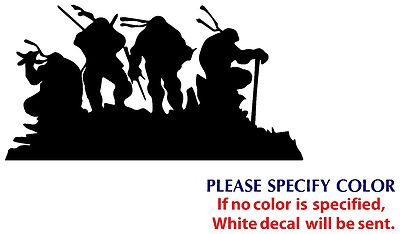 Ninja Turtles Game TV Graphic Die Cut decal sticker Car Truck Boat ...
