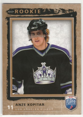 2006 06-07 Be A Player #213 Anze Kopitar RC 643/999 rookie Los Angeles ...