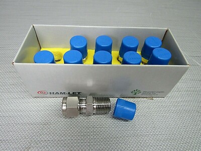 HAM-LET 768L-SS-8MMX 1/4 Male Connector Box of 10 | eBay