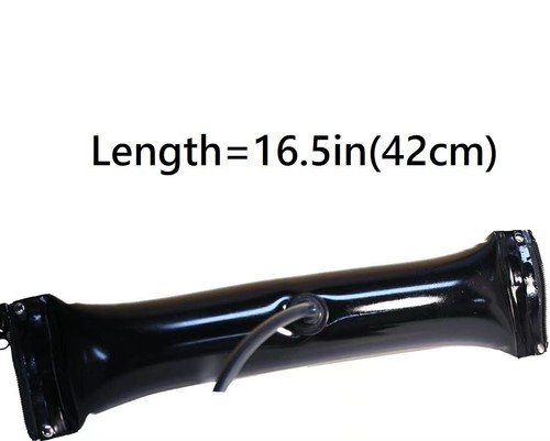 Black Latex Neck Corset Inflatable Neck Corset Collar Control lock ...