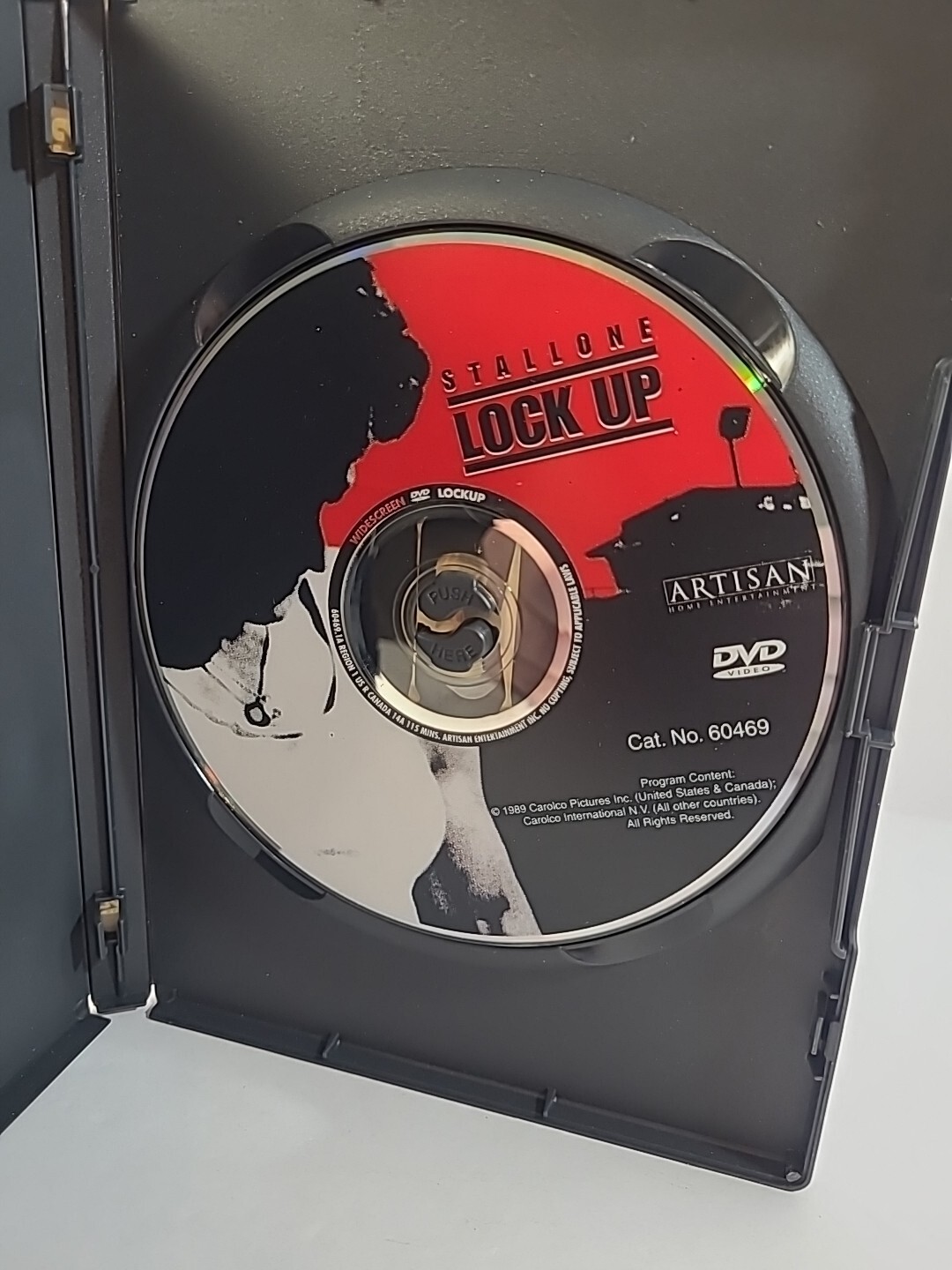 Lock Up DVD 1989 Sylvester Stallone Buy 3 Get 1 Free W/ Code+Free ...