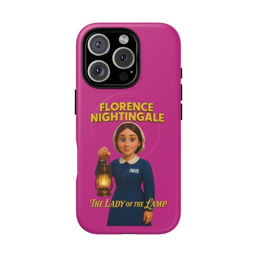 Florence Nightingale Tough Magnetic iPhone Case, Inspiring NHS, Nurse ...