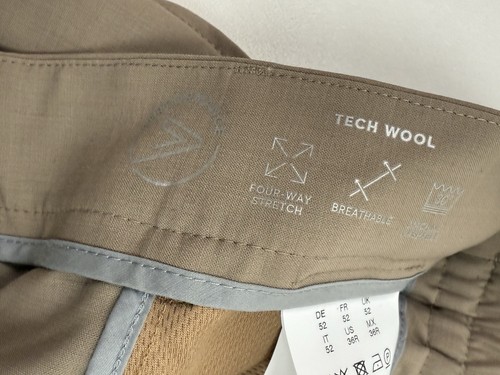 Hugo Boss Tech Wool Performance Elastic Band Trousers Size 36 #211 | eBay