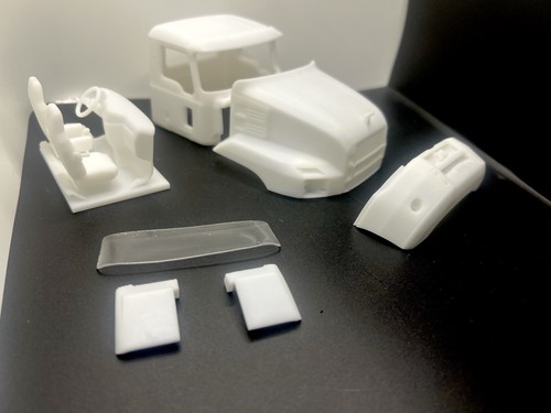 1/25 Resin Mack Anthem Day Cab Model Truck Conversion for AMT, Ertl ...