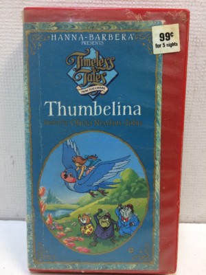 Timeless Tales From Hallmark - Thumbelina (VHS, 1990) Hanna Barbera ...