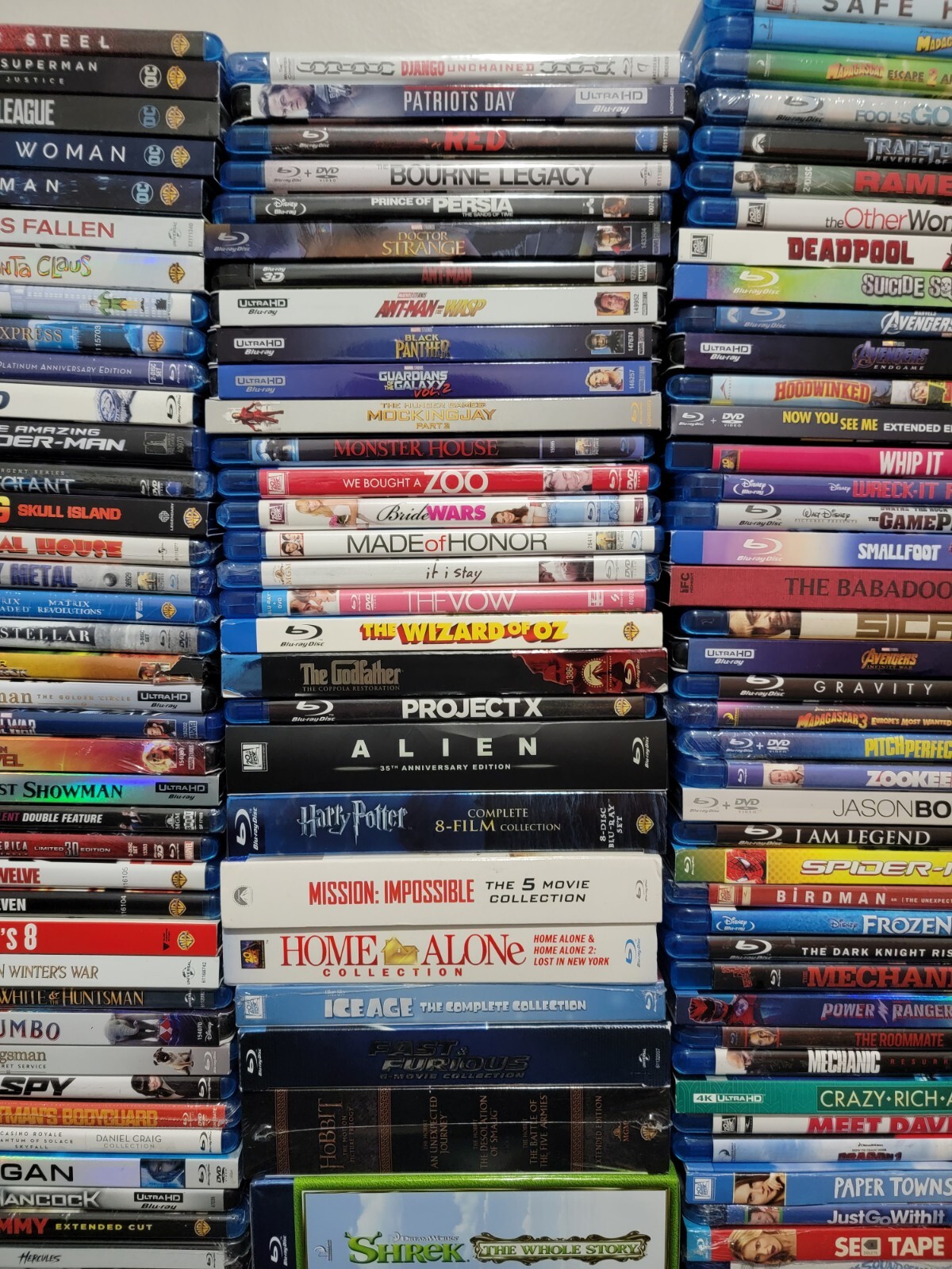 4k, blu ray, and DVD Movies Lot (500+) | eBay