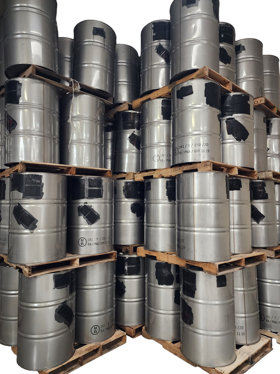 Stainless Steel Barrels Used Used X 15057 D Stainless Steel Drums