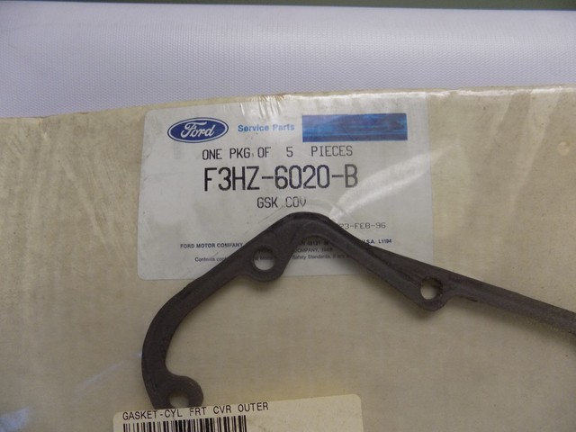 OEM Ford 1x Front Gear Cover Gasket Cummins 3914385 F3hz-6020-b for ...