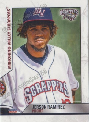 2019 Mahoning Valley Scrappers Jerson Ramirez RC Rookie Cleveland ...