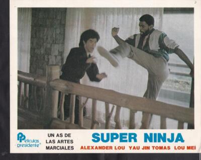 Alexander Rei Lo Eugene Thomas The Super Ninja 1984 Ying zi jun tuan ...
