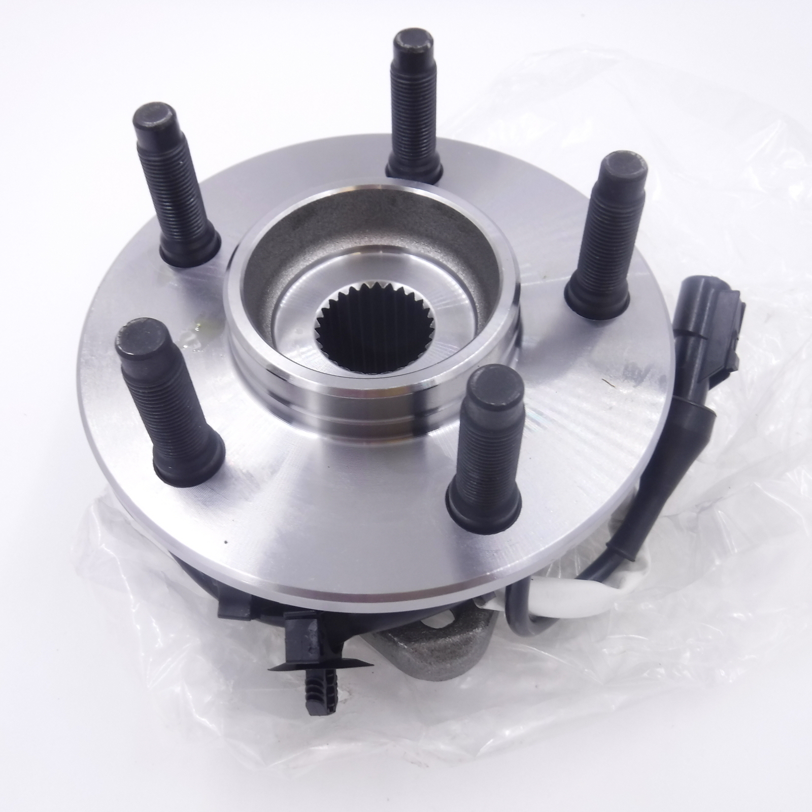 Single Detroit Axle 515003 Front Wheel Hub & Bearing fits 2003-2009 ...