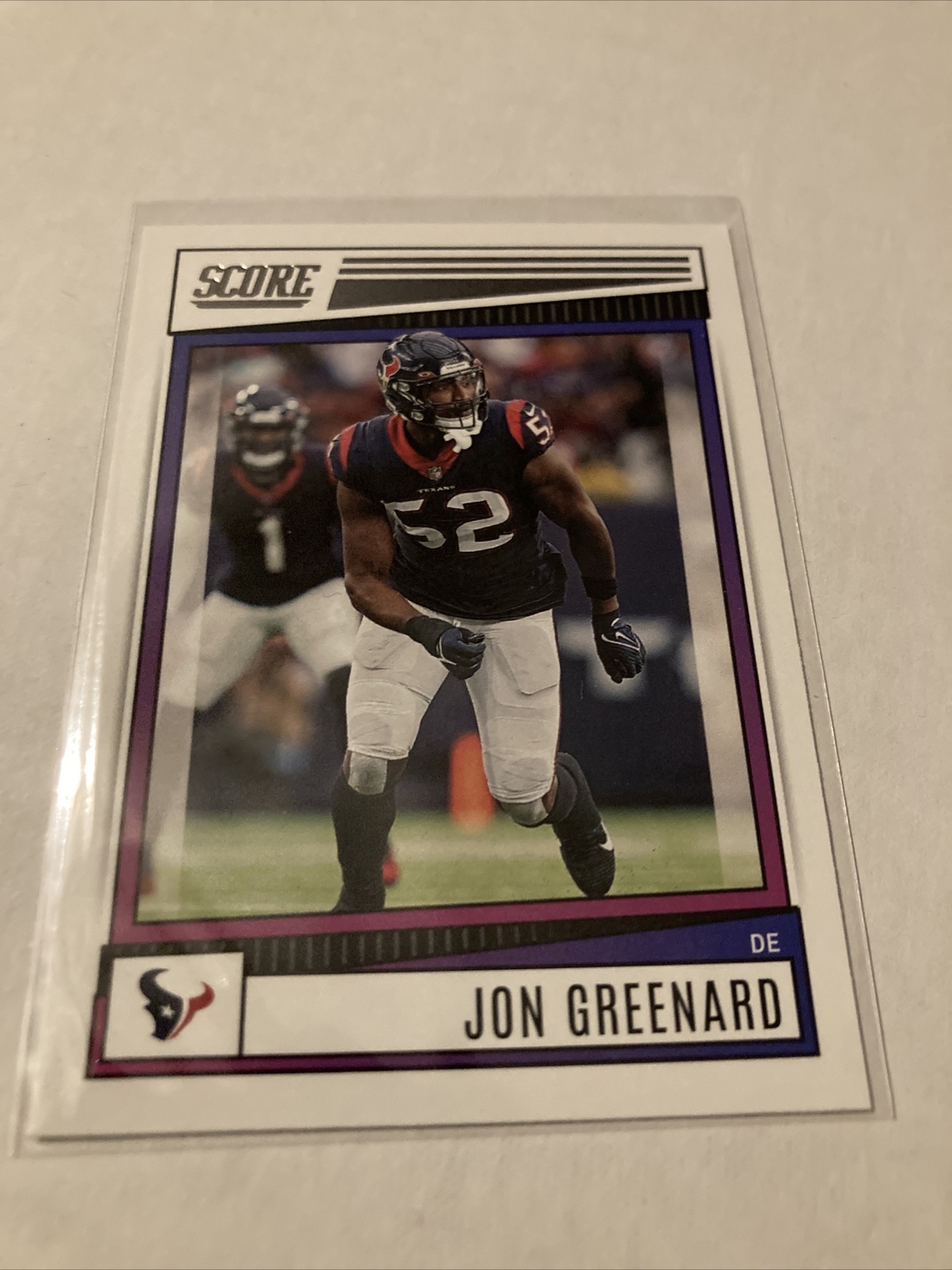2022 Score Football #5 Jon Greenard Texans | eBay