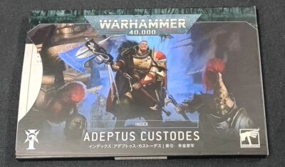 40k Adeptus Custodes - Index Cards - Complete Card Set - YE11 | eBay