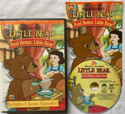 Little Bear - Feel Better, Little Bear DVD 2003 Animation For Kids 12 ...
