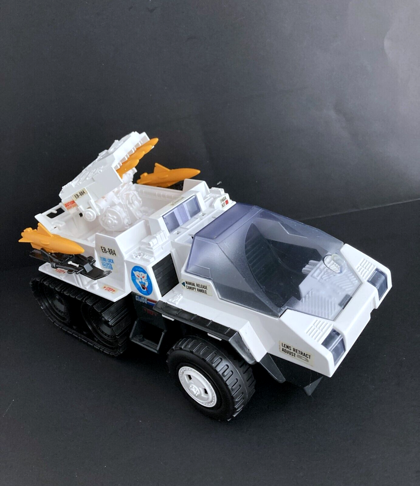 Gi Joe Snow Cat 1985 Vintage 100% Complete Frostbite Action Figure Near ...