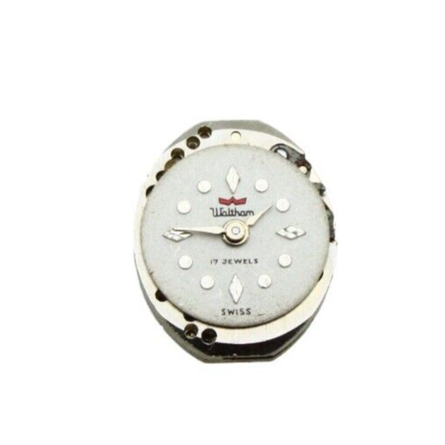 Waltham B66 Watch Movement 17 J Size 5.75 x 6.75''' = 13.0 x 15.2 mm ...