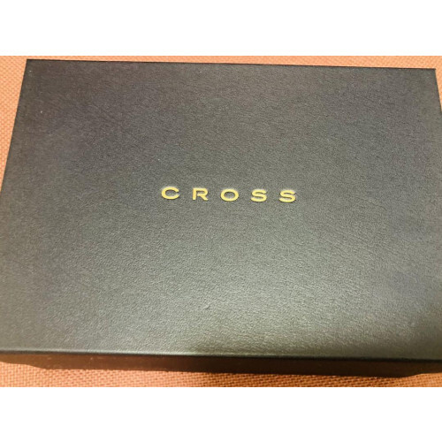 [Almost unused] Cross fountain pen, 18K gold plated, limited edition ...