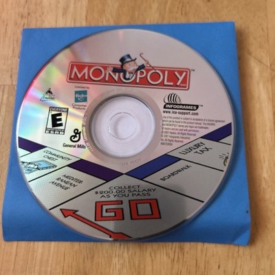 Monopoly PC CD Rom Game Early 2000's - RARE | eBay