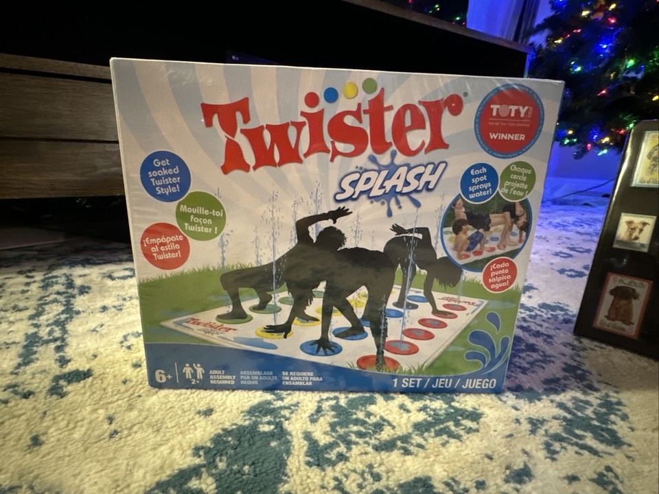 Hasbro 990018745 Twister Splash & Operation Splash Games Family Bundle ...