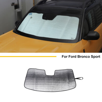 Reflective Visor Windshield Sun Shade UV Block Protector For Bronco ...