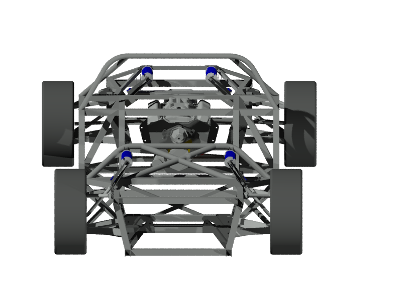 Lamborghini Aventador Chassis with C5 Corvette Suspension Blueprints ...