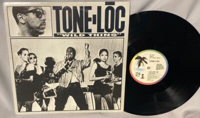 LP TONE-LOC Wild Thing/Loc'ed After Dark (ORIG VINYL EP 12", 1988) NEAR ...