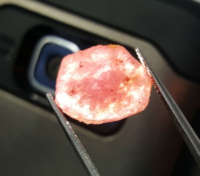 11.70 Ct 100 % Natural Red Ruby Loose Gemstone Certified Ruby Rough Gem ...