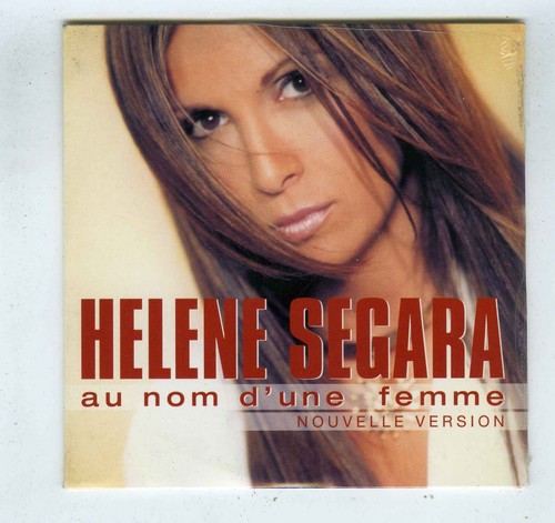 HELENE SEGARA CD SINGLE (SEALED)AU NOM D'UNE FEMME (NOUVELLE VERSION ...