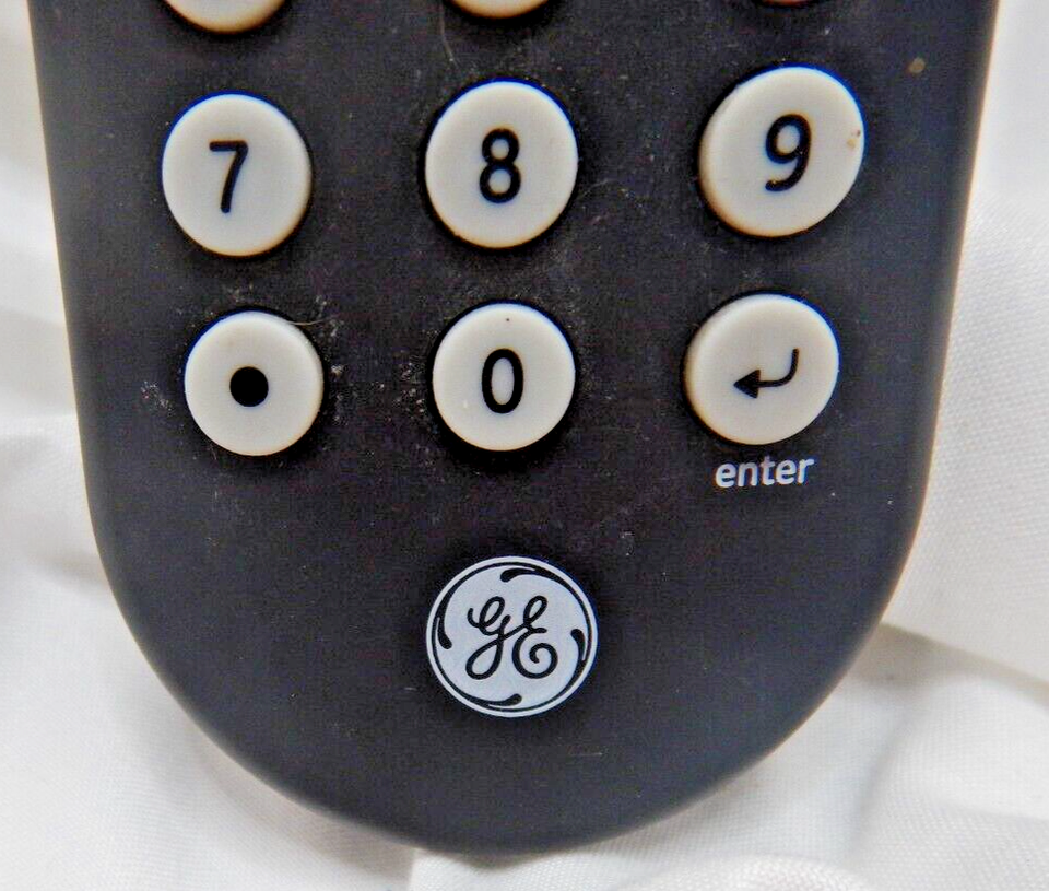 GE REMOTE CONTROL MODEL# 7252 24927 CL4 1741 EXCELLENT USED CONDITION ...