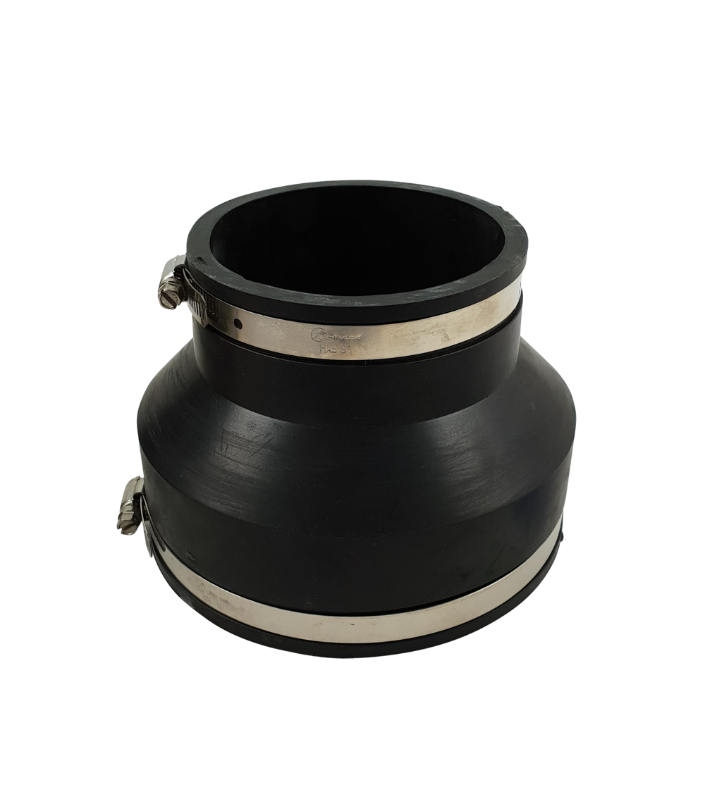 Flexible Anschlüsse Flex Muffe-T-Stück-Endkappe-Reduzierung-Bogen für PVC Rohr | eBay