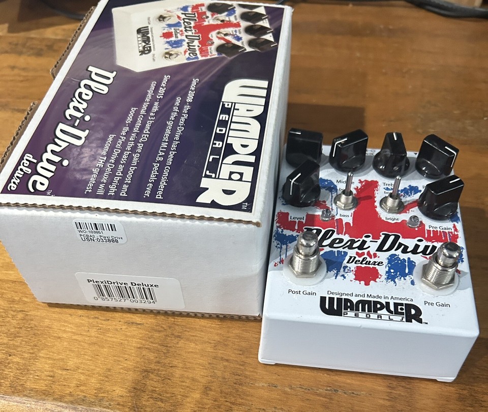 Wampler Plexi-Drive Deluxe Overdrive Pedal | GREAT condition!! | eBay