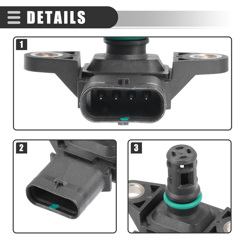 13627599042 For BMW X5 X6 640i 750i 650i Air Intake Flow map Pressure ...