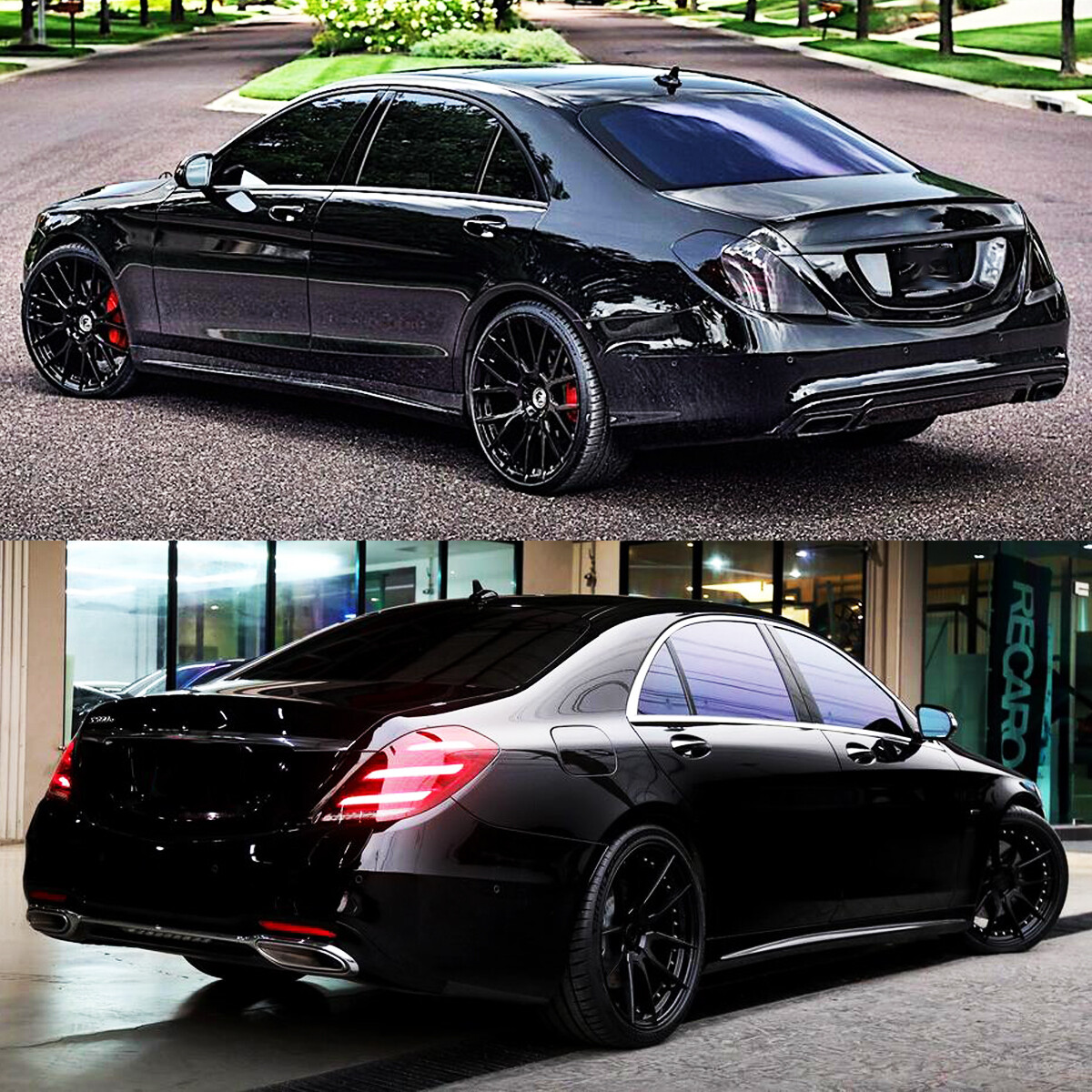 Fit For Mercedes Benz W222 S450 S550 S63 S65 2014-2020 Trunk Spoiler ...