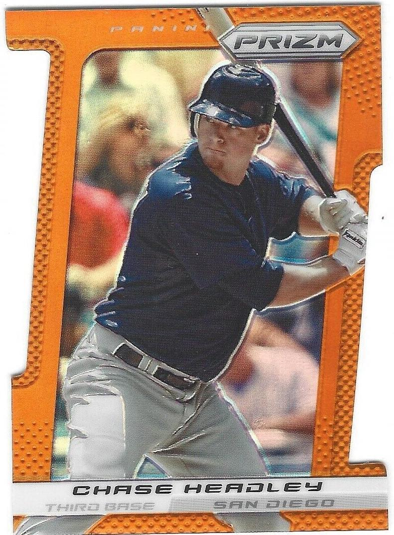 2013 Panini Prizm - Chase Headley #147 Orange Prizm Die-Cut /60 for sale online | eBay
