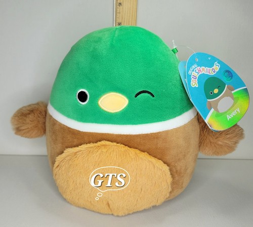 Squishmallow 8" Avery Mallard 🦆 SPECIAL EDITION Winking Duck Fuzzy ...