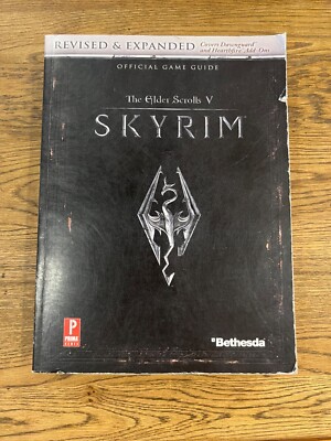 The Elder Scrolls V Skyrim Official Game Guide Revised & Expanded Prima ...