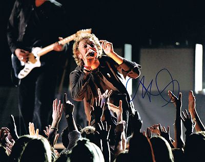 Chris Martin Autografo Coldplay Autografata Christopher Viva La Vida | eBay