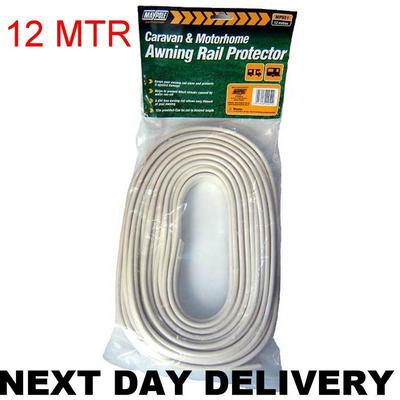 NEW 12M LONG CARAVAN AWNING RAIL PROTECTOR PROTECTION CORD STRIP KEEP ...