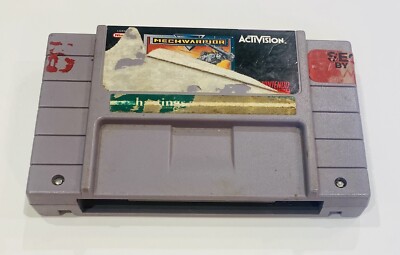 MechWarrior Super Nintendo Mech Warrior SNES Authentic Game Cleaned ...