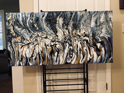 “Heavens” Original Abstract Art by Natasha MacDonald | eBay