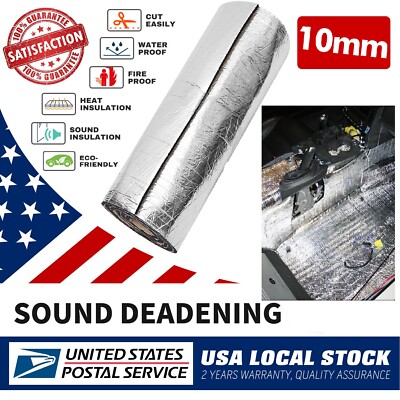 60"x40" Auto Turbo Exhaust Muffler Hood Insulation Barrier Pad Heat ...