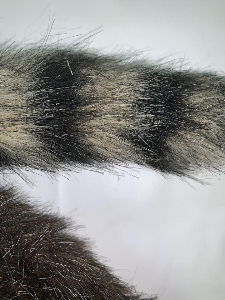 Vintage Coonskin Cap Real Fur Tail Raccoon Coon Daniel Boone Hat | eBay